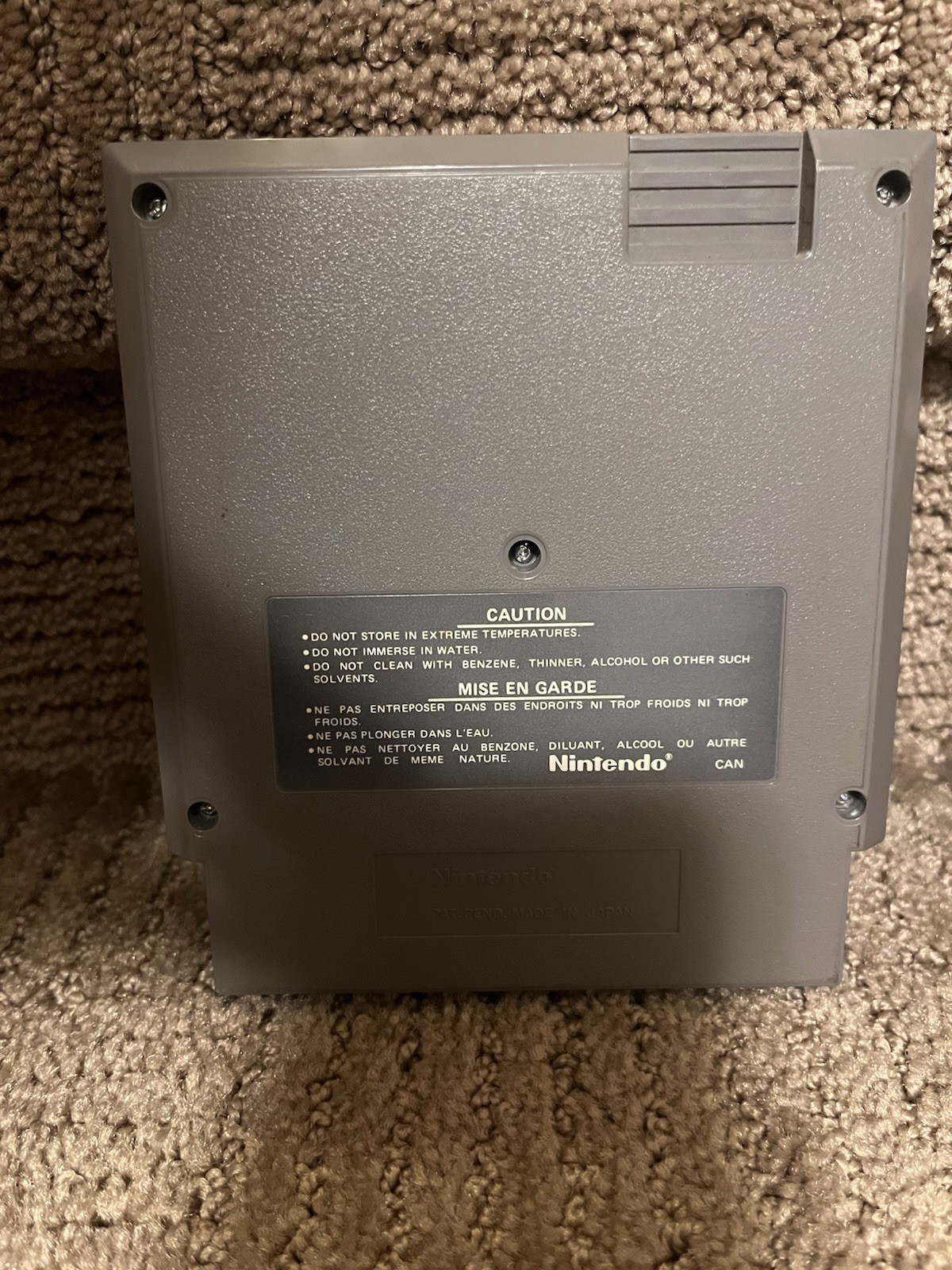 Rare “Game of” Box Variant Super Mario Bros. Nintendo NES. 5 Screw ...