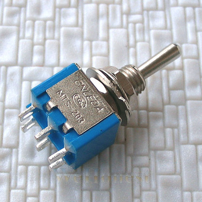 20 pcs Electric Toggle Switch DP3T On-Centre Off-On ( Not Spring ...