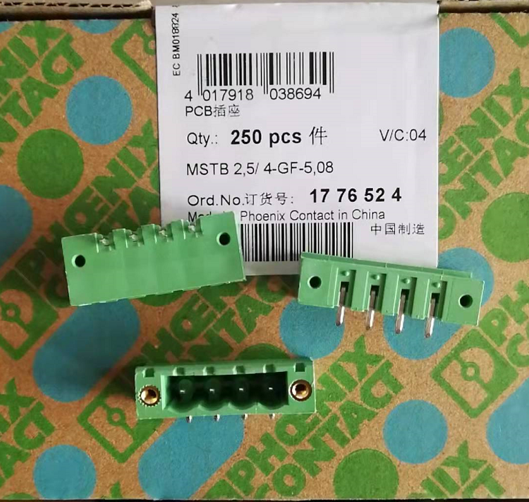 10PC NEW MSTB 2.5/4-GF-5.08 bent pin 1776524 | eBay