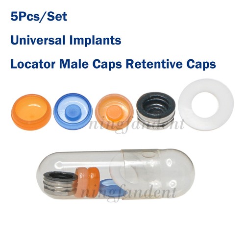 US Dental Attachment Overdenture Locator Retention Cap Male Cap Inserts ...
