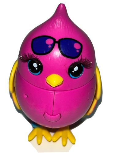 Little Live Pets Bird Pink Pippy Hippy Whistles Yellow Beak Feet ...