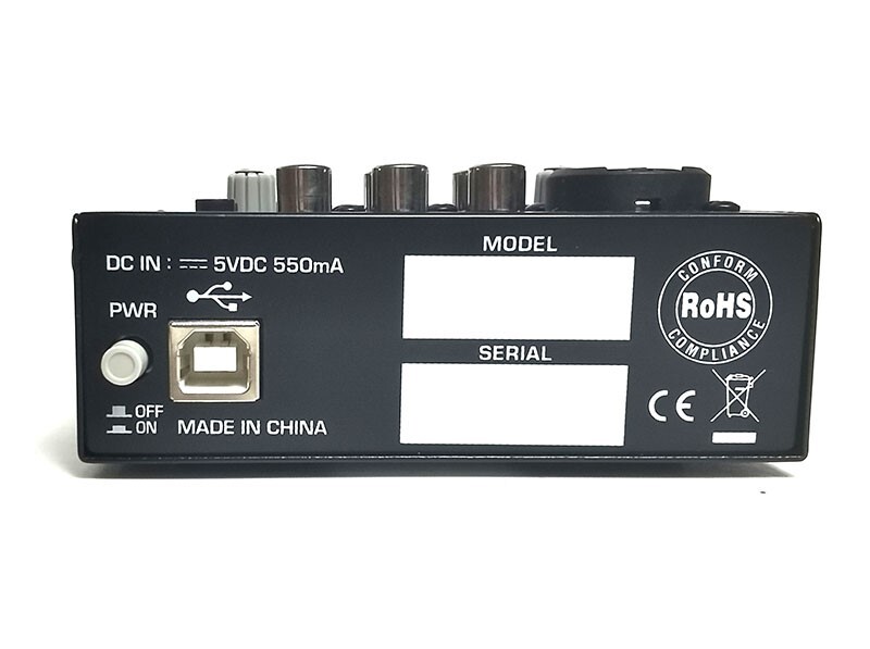 Steren USB Portable Mixer Perfect For Using In Computer Audio&Vidio USA ...