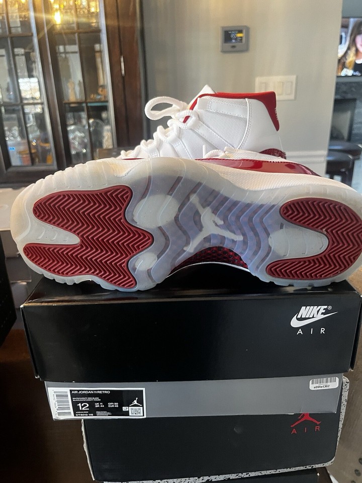 Air Jordan 11 Cherry Sz 12 Worn Once !retro Jordan 11 ! | eBay