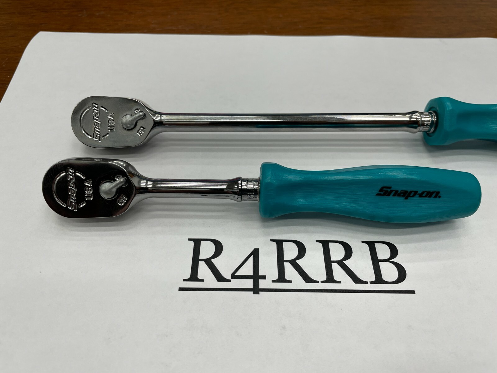 1/4" Drive Snap-on Tools USA Teal Handle Ratchet Lot Set THLD72 THLLD72 ...