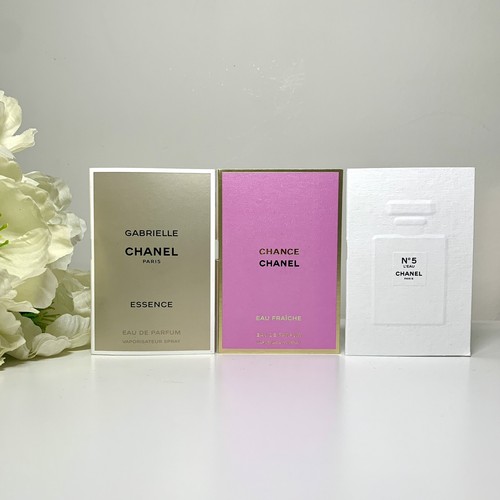 Chanel Perfume Sample Collection Women Vials Spray 3Pc Set 1.5ml/0.05oz ...