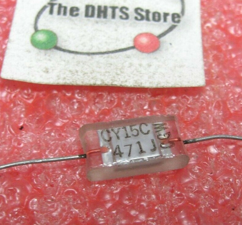 Corning CY15C-471J Glass Capacitor 470pF 500V 5% CGW - NOS Qty 1 | eBay