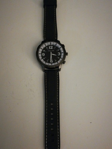 Men's Steel Time Watch | eBay
