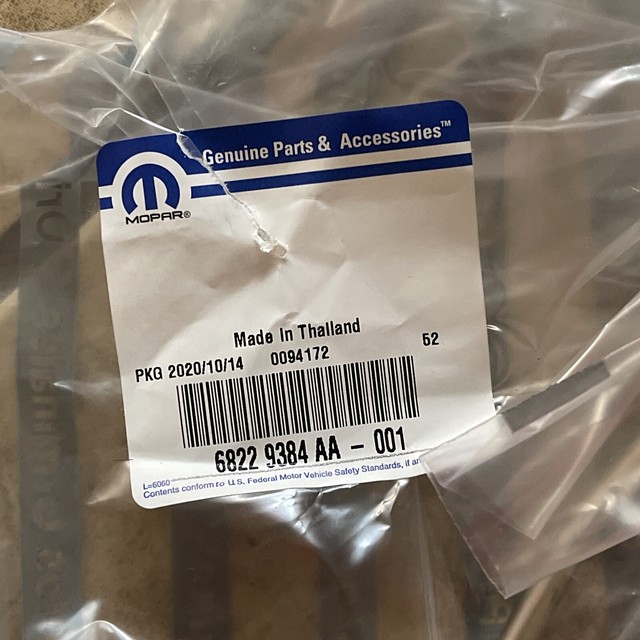 Fuel Injection Fuel Feed Pipe Mopar 68229384AA for sale online | eBay