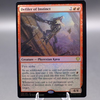 Defiler of Instinct Foil 119 DMU Dominaria United NM MTG | eBay