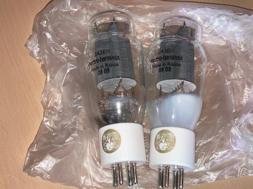 Electro-Harmonix 2A3 Power Tubes Russia Used, Slight Foam, Tested | eBay