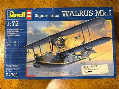 Revell Supermarine Walrus Mk.1 model airplane kit 04391 1/72 scale ...
