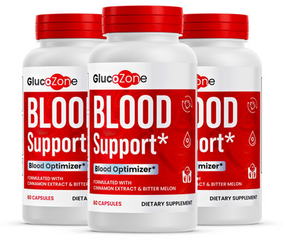 GlucoZone Blood Health Support Dietary Supplement Genuine Gluco Zone ...
