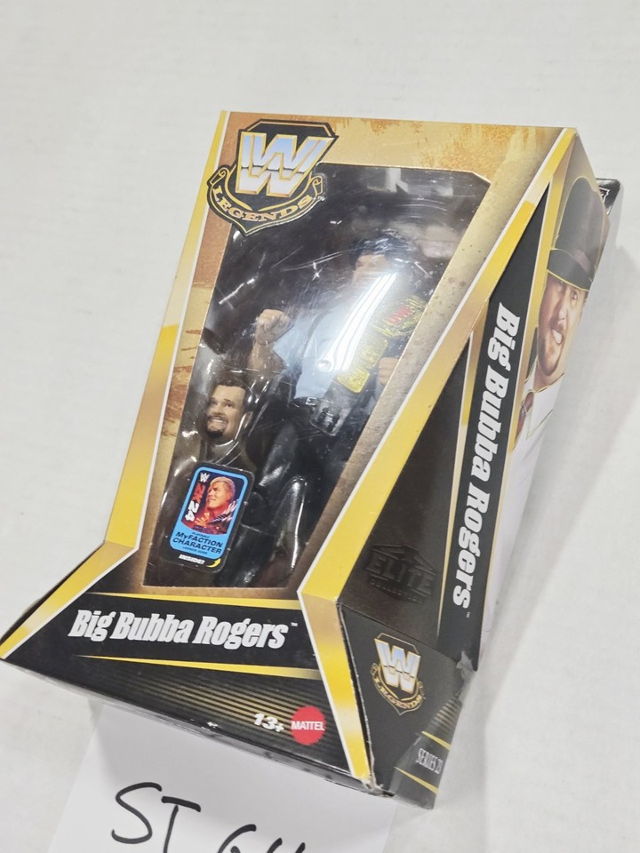 WWE Big Bubba Rogers action figure Elite Legends Series 23 Sealed 2024 ...