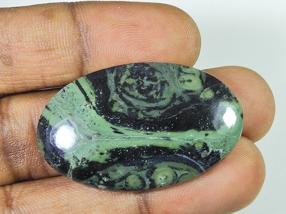 52Cts. Star Galaxy Jasper Oval Cabochon Handmade Loose Gemstoone ...