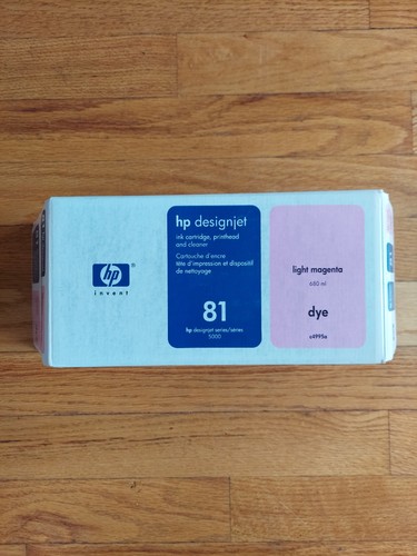 HP Designjet Series 5000 81: Ink Cartridge, Printhead, & Cleaner ...