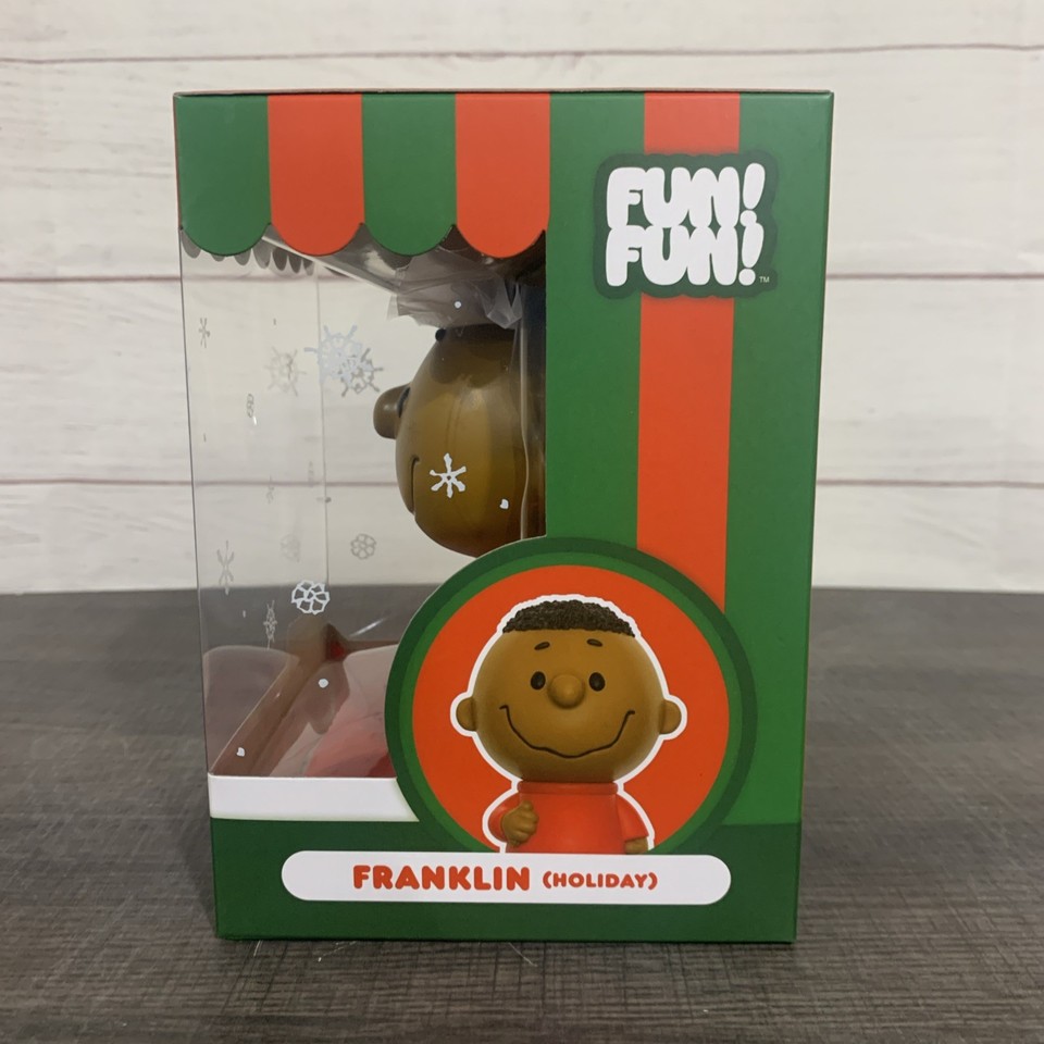 Super7 Fun! Fun! Peanuts FRANKLIN Vinyl Figure 5" Peanuts Holiday! | eBay