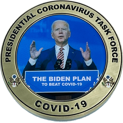 BL12-001 Presidential Task Force Joe Biden 46 Challenge Coin | eBay
