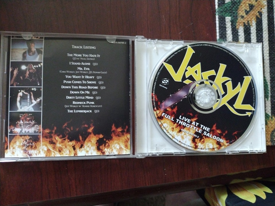 Jackyl : Live at the Full Throttle Saloon - CD 2004 Metal Hard Rock Music 60768470521 | eBay