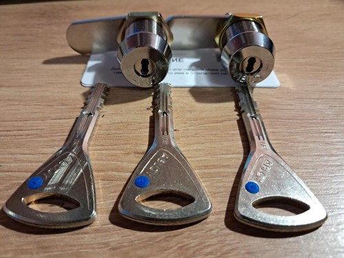2 X Abloy CL100T Protec2 Cam Lock Keyed Alike With 3 Keys | eBay