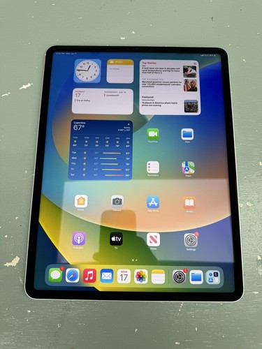 Apple iPad Pro 5th Gen 2TB, Wi-Fi + 5G (AT&T), 12.9 in - SILVER | eBay