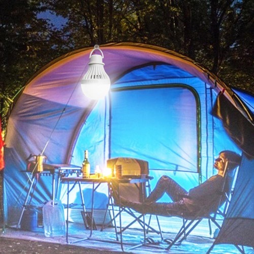Mini Portable Camping Tent Light LED Bulb Emergency Reading Lamp (7W ...