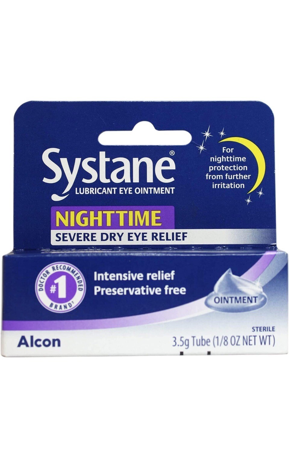 4 Alcon Systane Nighttime Severe Dry Eye Lubricant Ointment 3.5 g Exp ...