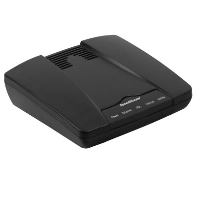 SIEMENS SPEEDSTREAM 4200 ETHERNET/USB ADSL MODEM + POWER SUPPLY ADAPTER ...