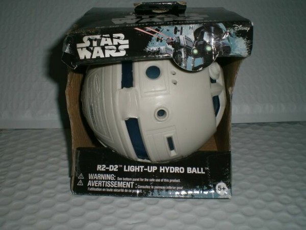 SwimWays Star Wars R2-d2 Light up Hydro Ball Pool Toy Bath Tub Blue ...