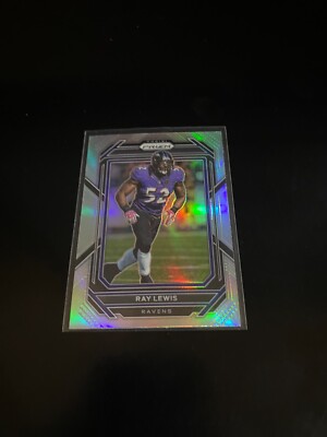 Ray Lewis 2022 Panini Prizm Silver Prizm Ravens 27 PWE | eBay