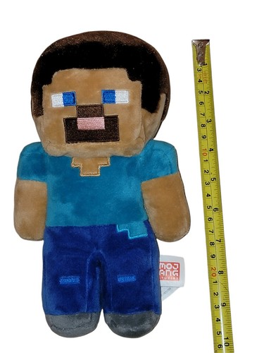 Minecraft Steve Plush Toy 9" Stuffed Doll Figure Mojang Video Game ...