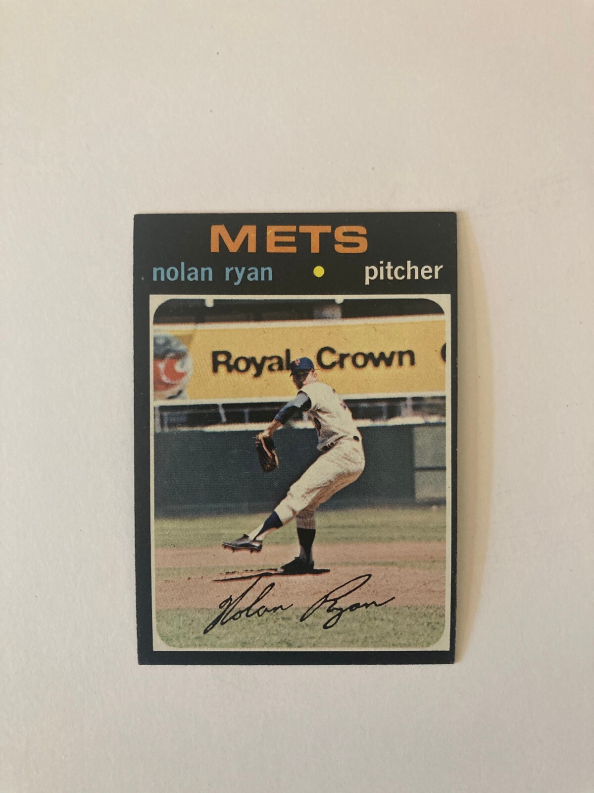 1971 NOLAN RYAN Topps Set Break-Baseball Card#513-New York Mets Angels ...