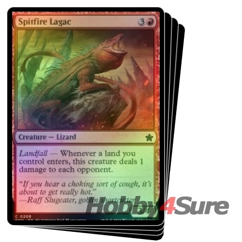 Foil Spitfire Lagac X4 M/NM Magic: The Gathering MTG Foundations | eBay