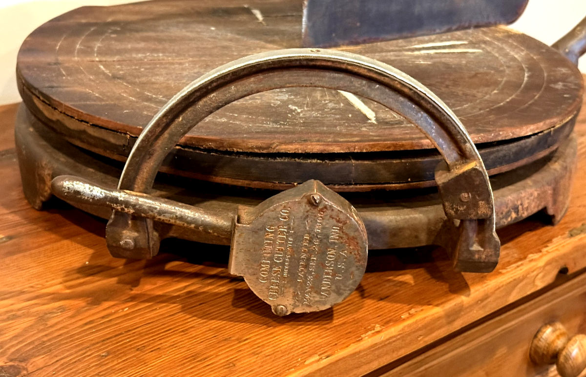 Antique Cheese Cutter Wheel