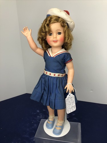 17” Vintage Ideal Shirley Temple Doll Vinyl 1960’s All Original Sailor ...