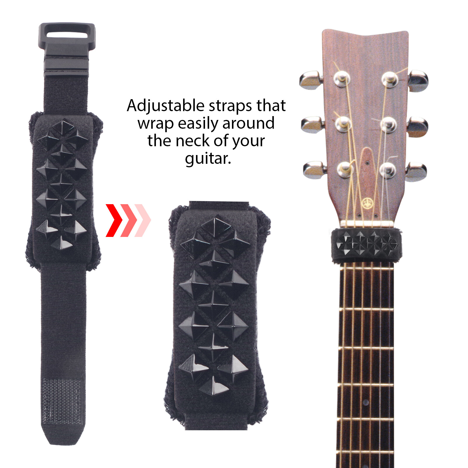 3 Electric Guitar Bass String Muter Guitar Dampener with G9V6 | eBay ...