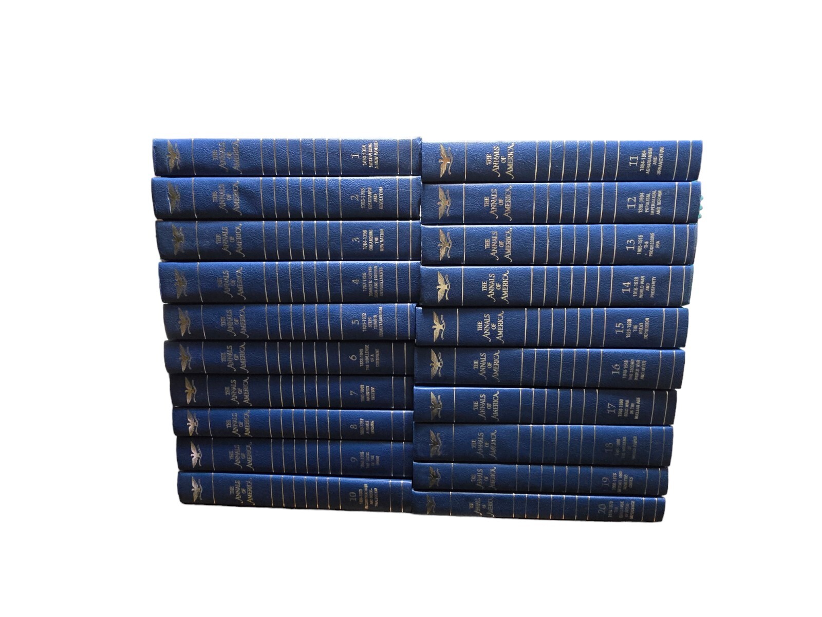 The Annals of America 1976 Encyclopedia Britannica 20 Volume Set Blue ...