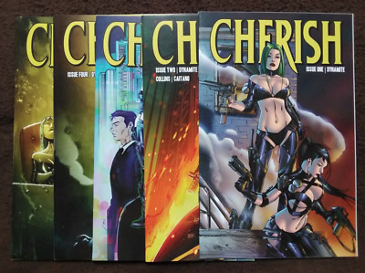 CHERISH #1-5 DYNAMITE COMICS SET KATANA COLLINS 1 2 3 4 5 VERY FINE CONDITION | eBay