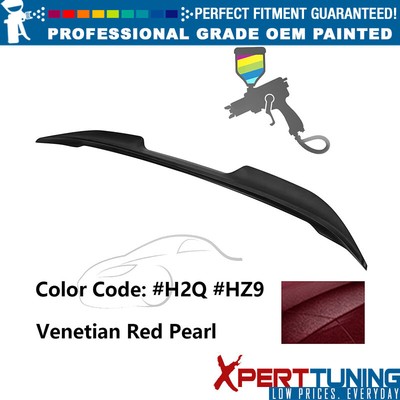 Fits 22-25 Subaru WRX 5th V2 Style Painted #H2Q Venetian Red Pearl ...