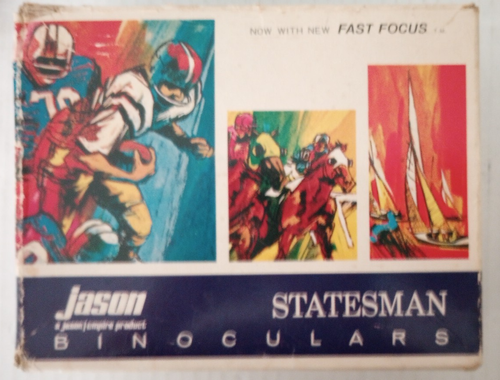 Jason Statesman Binoculars Model No. 172F 7X-15x35 w/Case/box /Lens ...