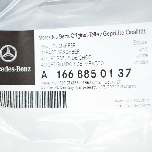 MERCEDES-BENZ M-CLASS W166 FRONT BUMPER FOAM A1668850137 | eBay