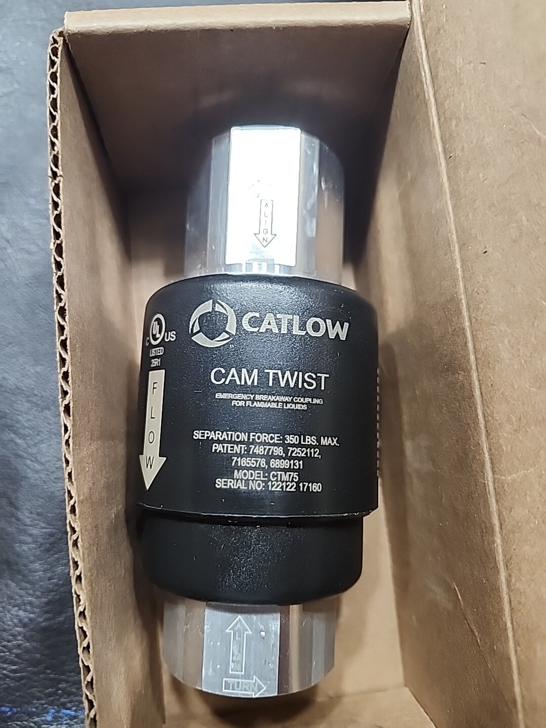 3/4 inch Catlow Reconnectable CTM75 Break-a-way | eBay