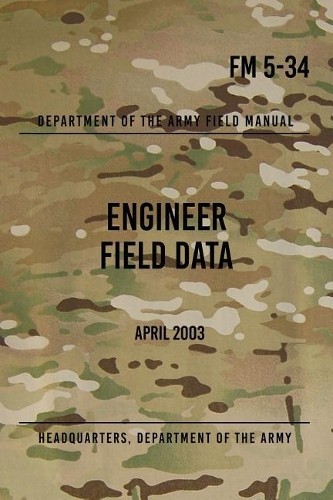 Headquarters Department of The Army FM 5-34 Engineer Field Data (Poche ...