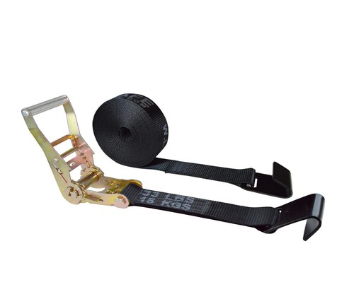 USA Heavy Duty 2" x 40'-60' Ratchet Tie Down Strap Flat Hook Flatbed ...