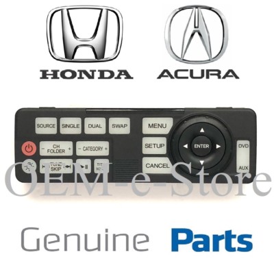 Honda Entertainment Remote for 2011-2017 Odyssey Touring Elite ...