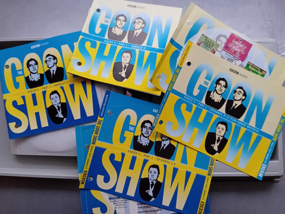The Goon Show: BBC Compendium Vol 1, Series 5, Part 1; 7 CDs; 7 Hours ...