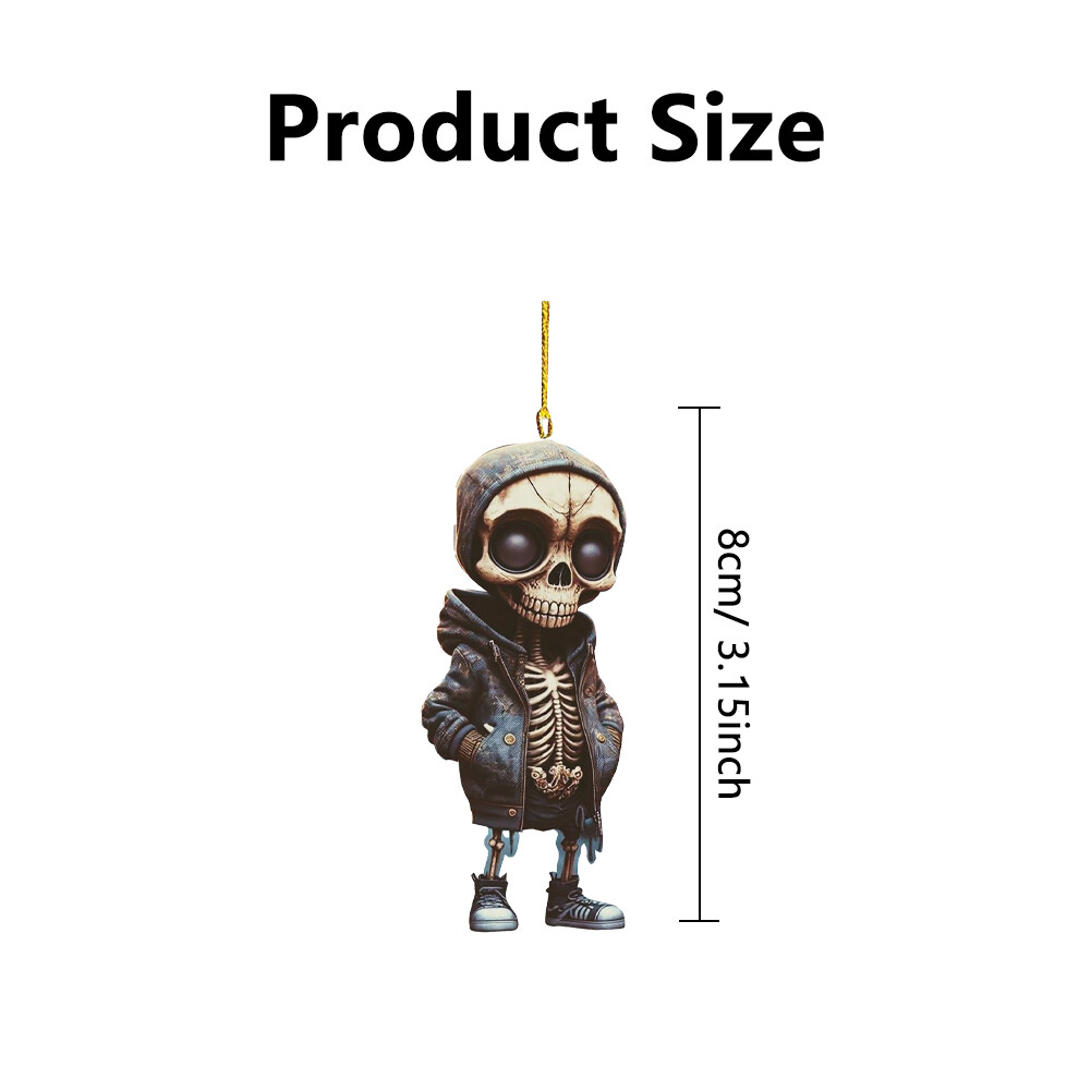 Memorial Skeleton Figurine Party Decor Gothic Design Crafts Cute ...