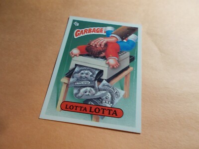 Lotta Lotta 330a Garbage Pail Kids Stickers 1986 Topps 8th Series ...
