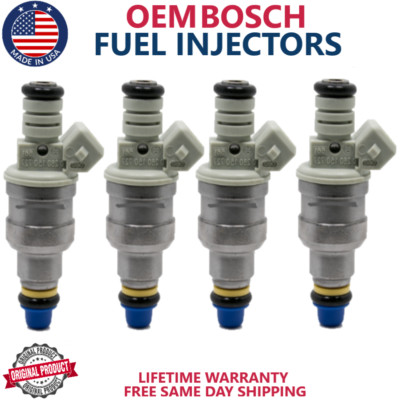1985-1994 Ford Ranger 2.3L I4 x4 OEM BOSCH Fuel Injectors For Ford ...