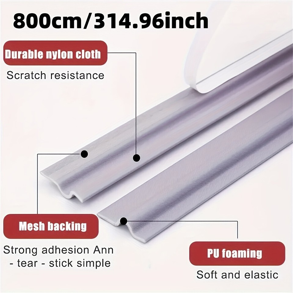 1pc Self - Adhesive WeatherGuard Strip: Wind & Noise Reduction for ...