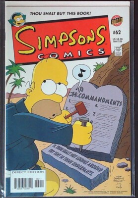 SIMPSONS COMICS (1993) #62 - NM - Back Issue | eBay UK
